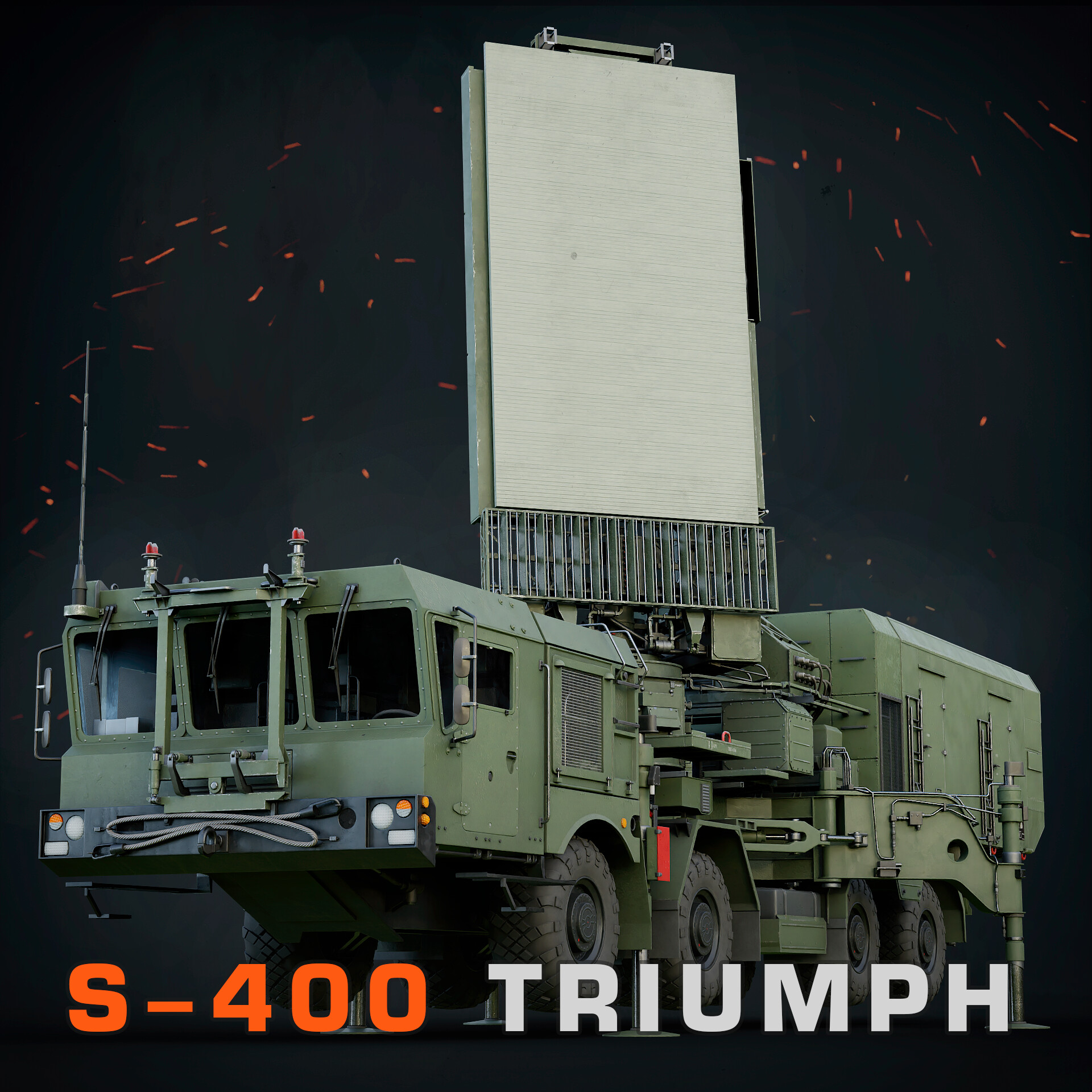 ArtStation - Realtime VVO 96L6 Radar