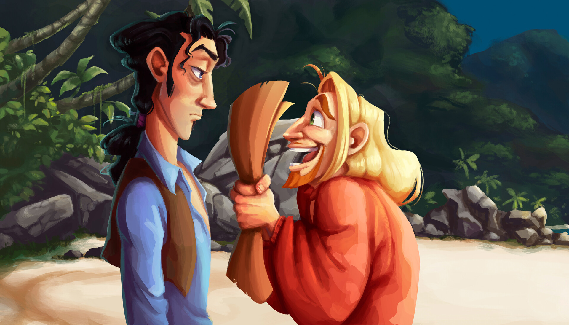 ArtStation - Miguel y Tulio -La Ruta Hacia El Dorado