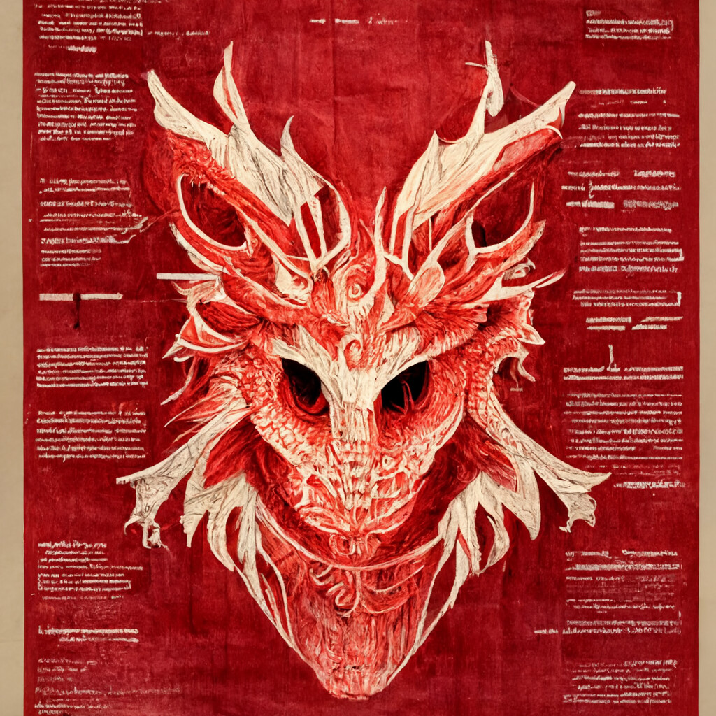ArtStation - Dragon masks and their creator (did not make it into the game)