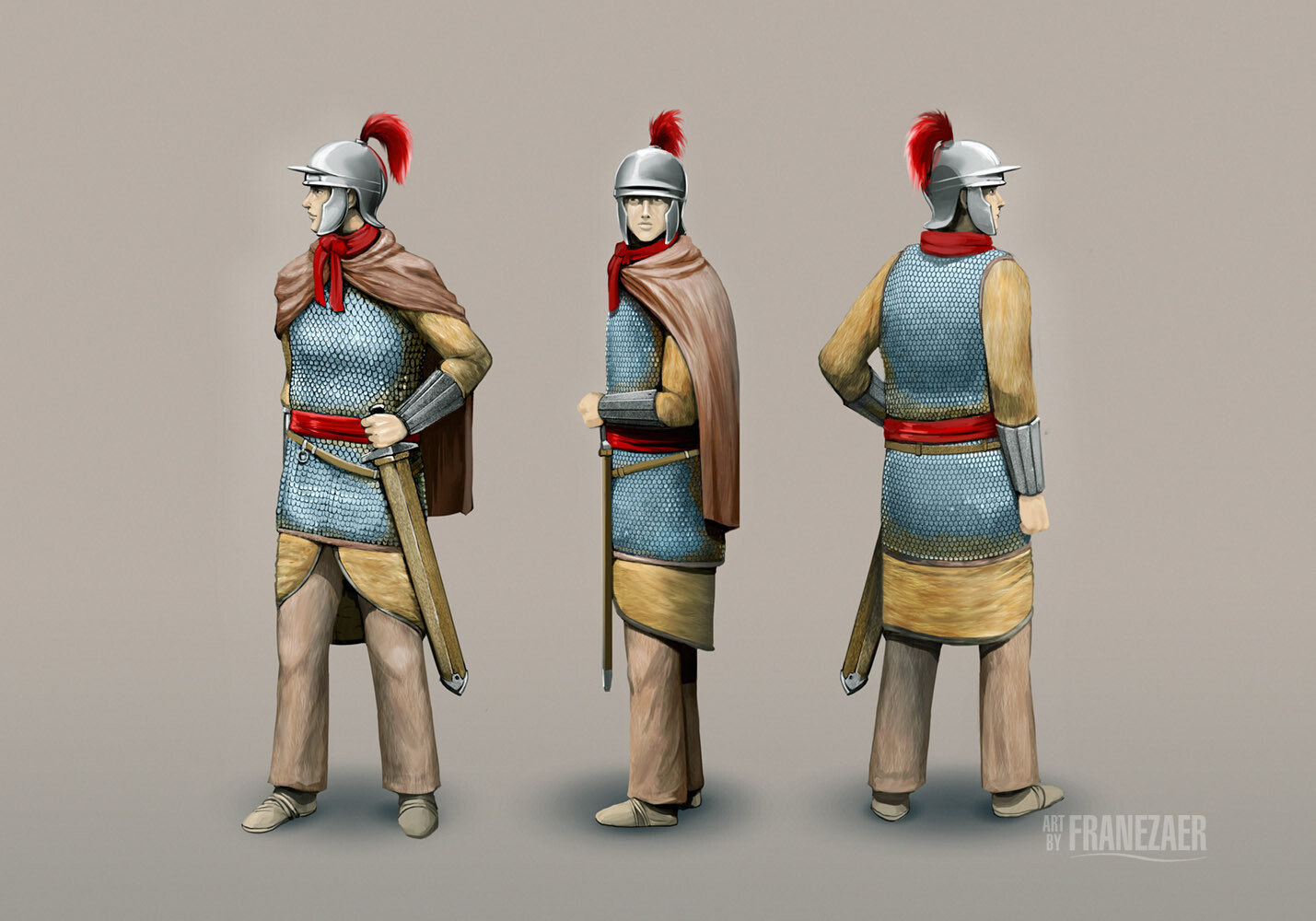 ArtStation - Roman Soldier I A.D.