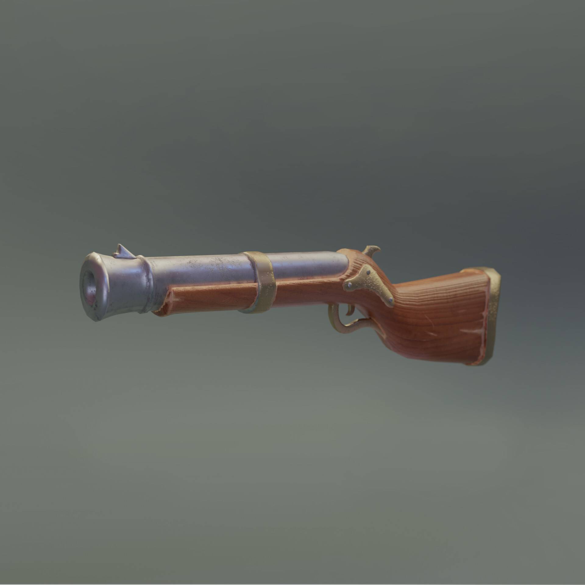 ArtStation - Stylized Gun