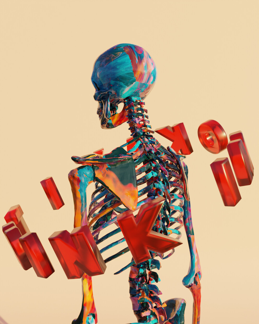 ArtStation - 3D Animated Poster: I think I'm Okay