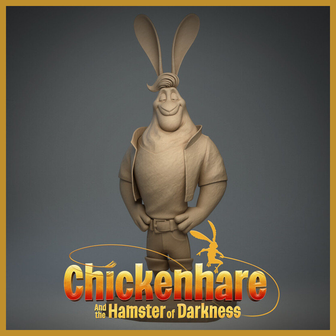 ArtStation - Chickenhare And The Hamster Of Darkness - Whitey