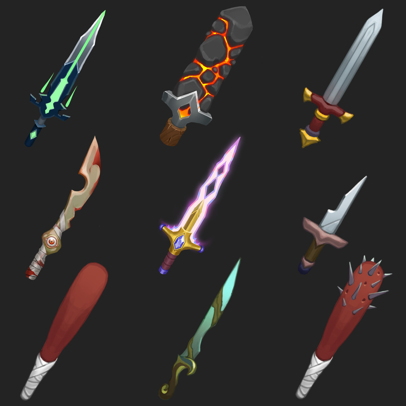 ArtStation - Swords design