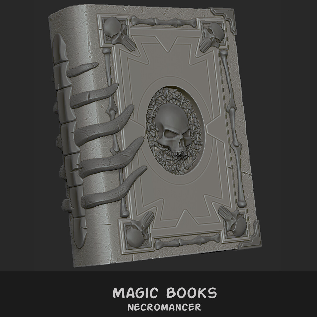 ArtStation - Magic Books - Necromancer