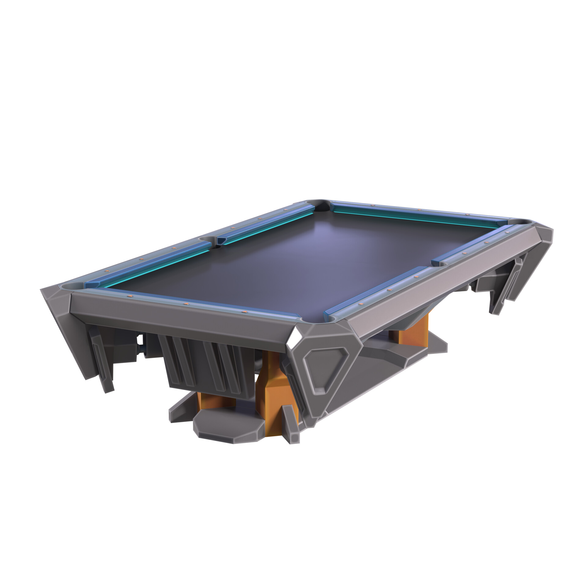 ArtStation - 3 Sci-fi Pool Table
