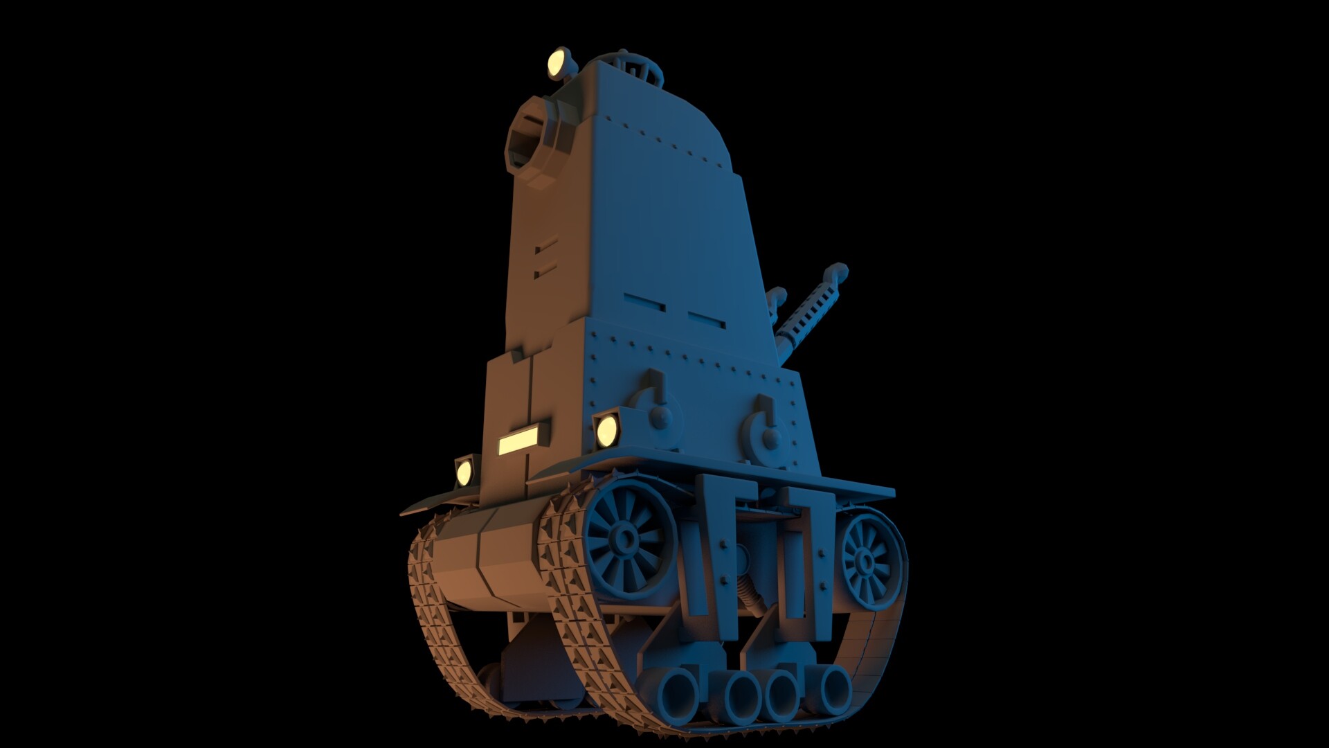 ArtStation - Metal Slug Tank - 3D modeling