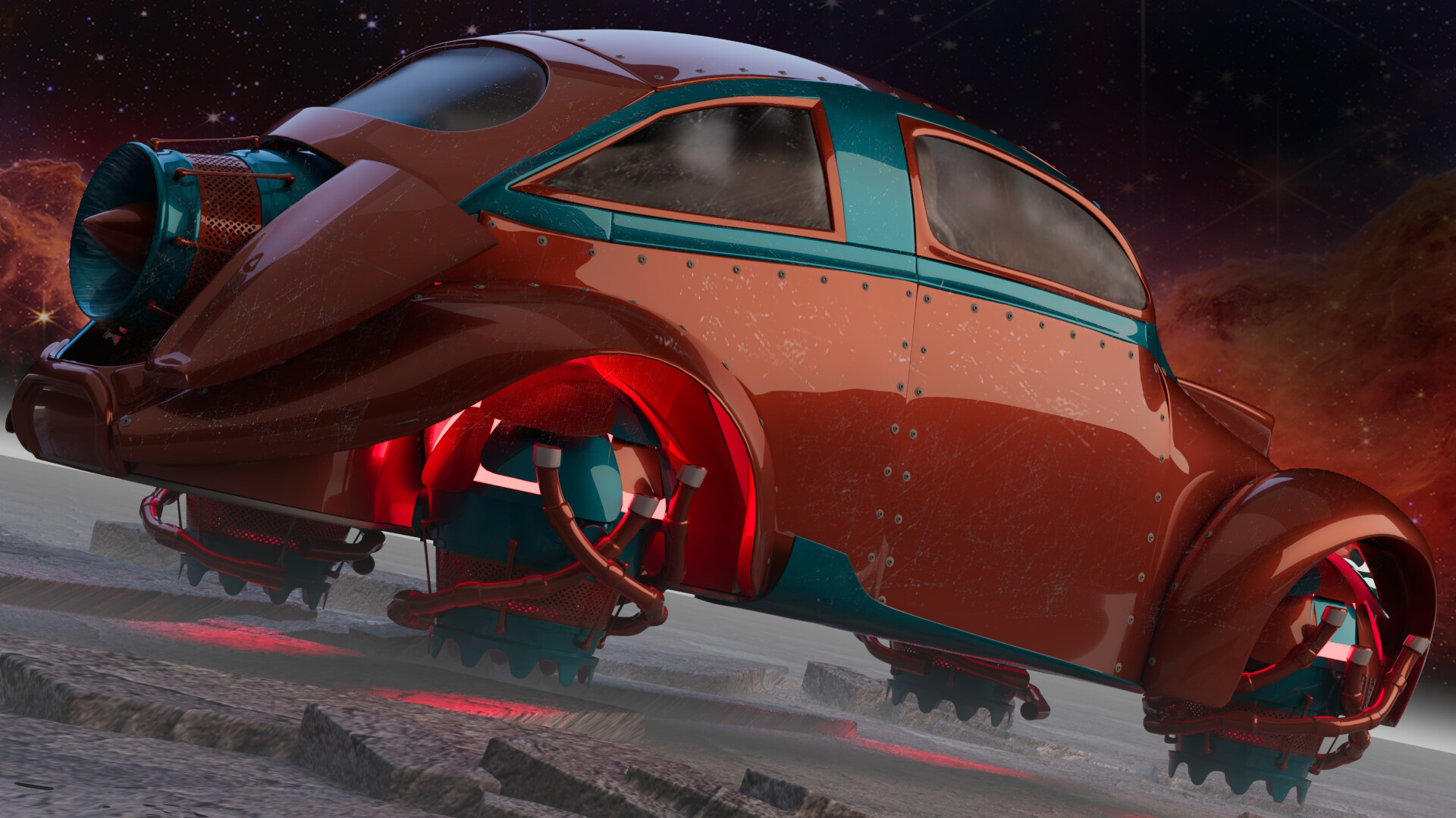 ArtStation - Spaceship Beetle