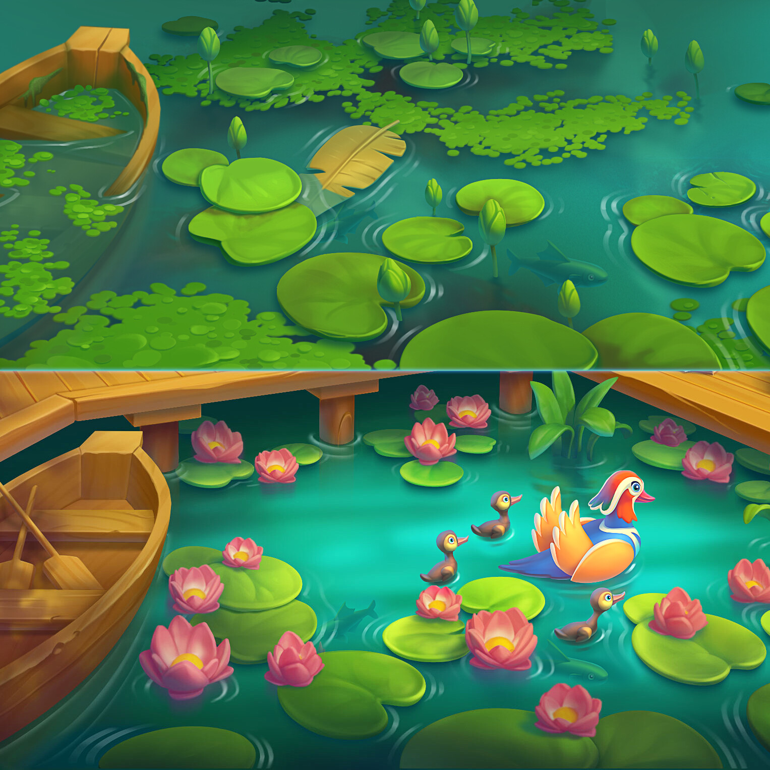 ArtStation - FD HSR "room" (Playrix, Home Games studio)