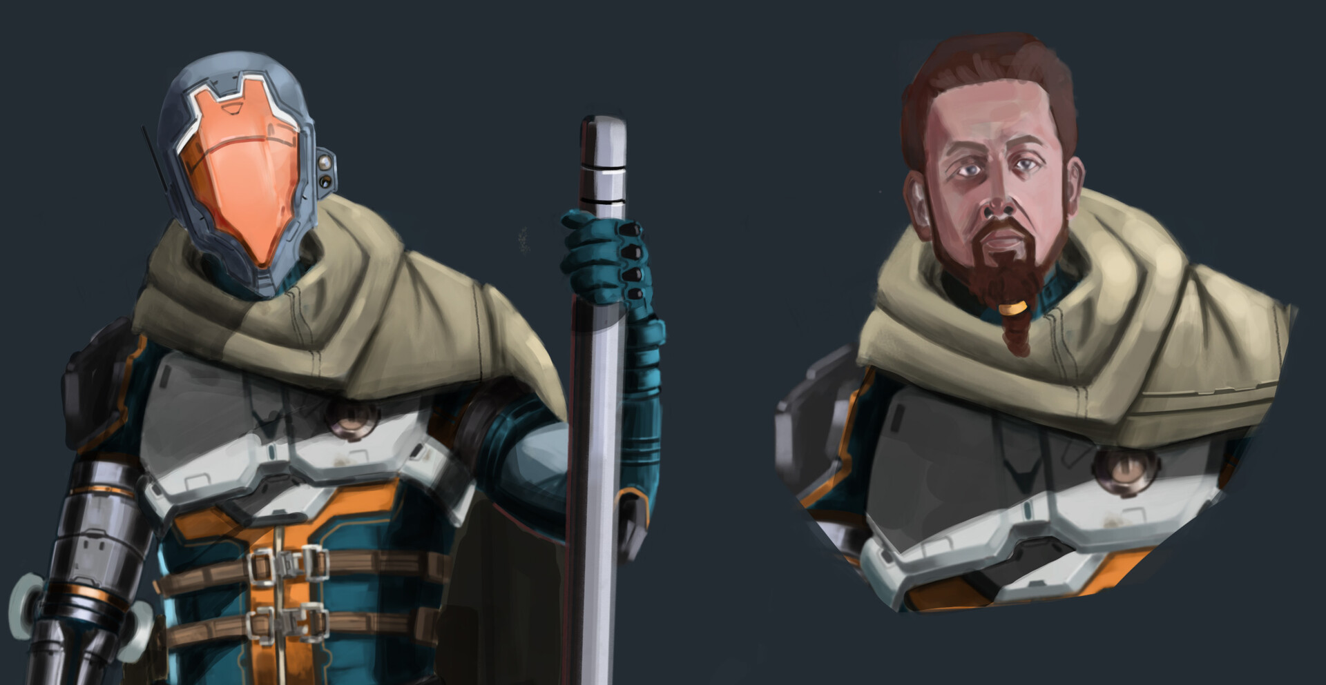 ArtStation - Guild Leader Gillius Character Concept