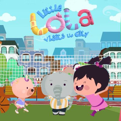 ArtStation - Preschool Tv Show: LITTLE LOLA VISITS THE CITY