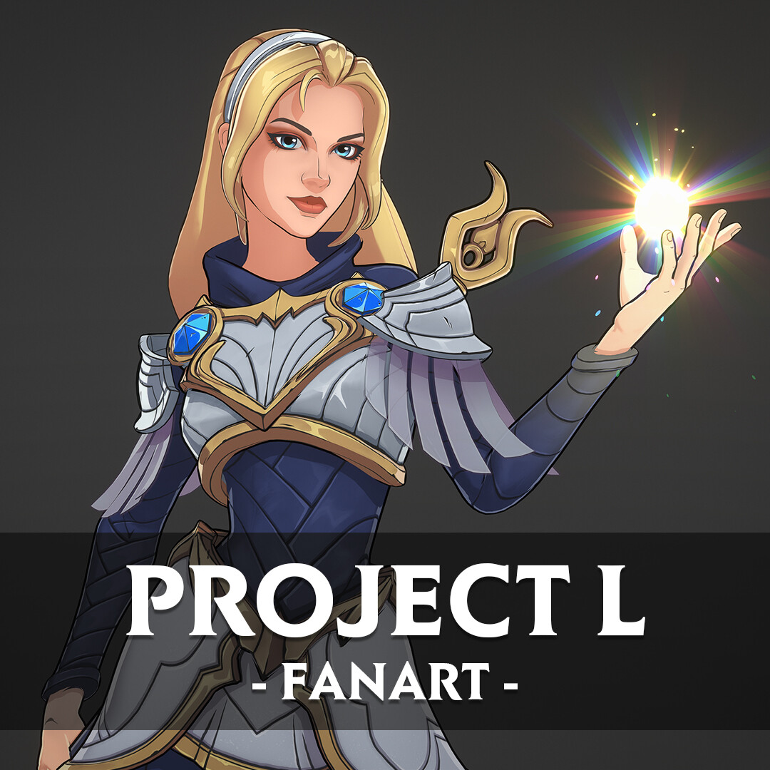 ArtStation - Lux - Project L Fanart - 3D
