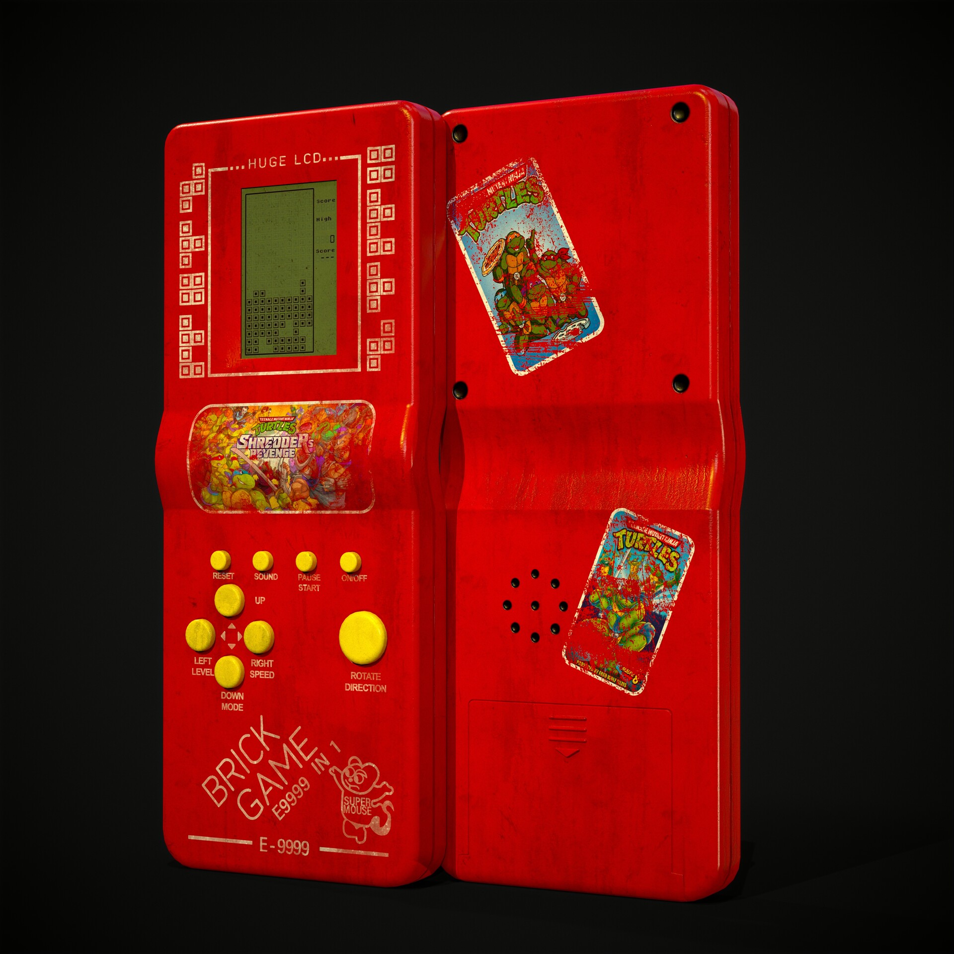 ArtStation - Tetris Brick Game