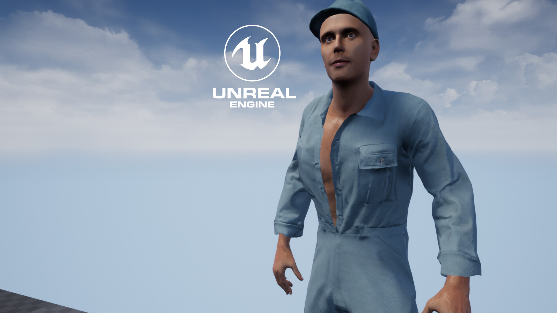 ArtStation - Game Ready model "Mechanic"