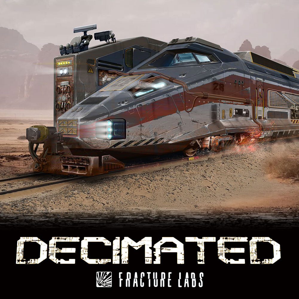 ArtStation - DECIMATED : PASSENGER TRAIN 2