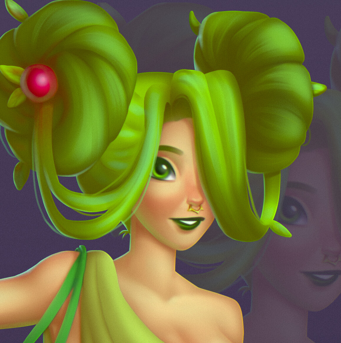 ArtStation - forest nymph