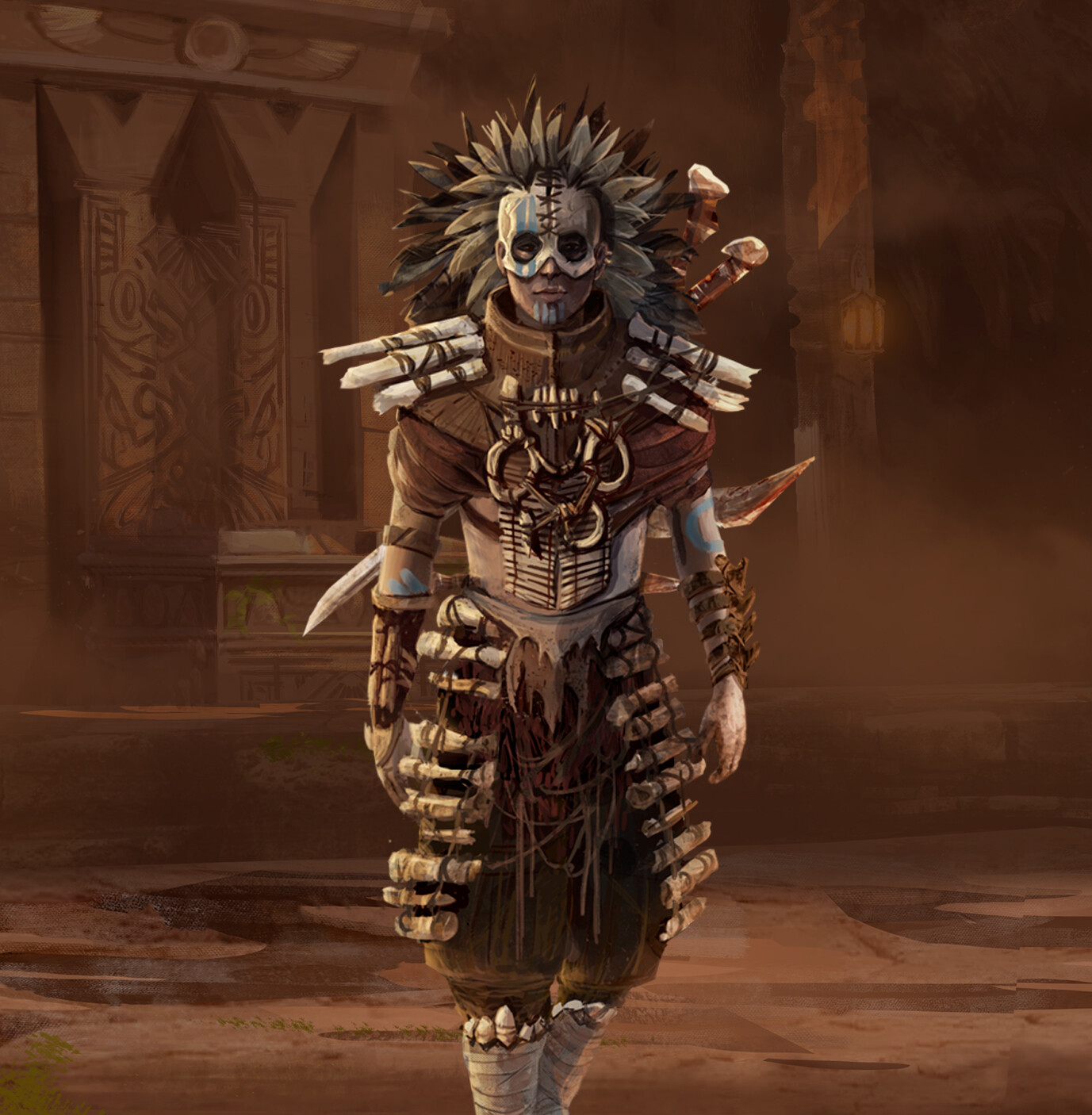 ArtStation - Bone Warrior | Character Concept