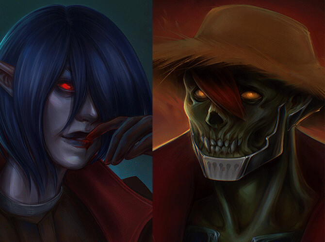ArtStation - Vampires from V Rising