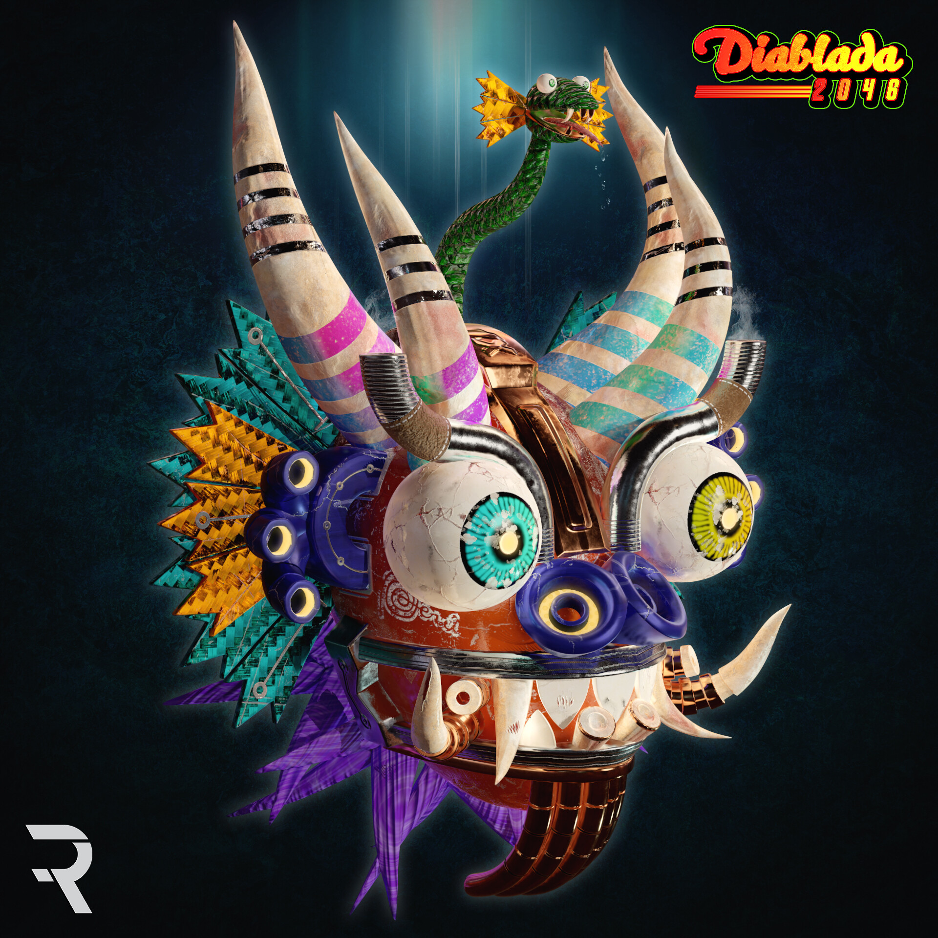 ArtStation - Diablada Puneña 2046