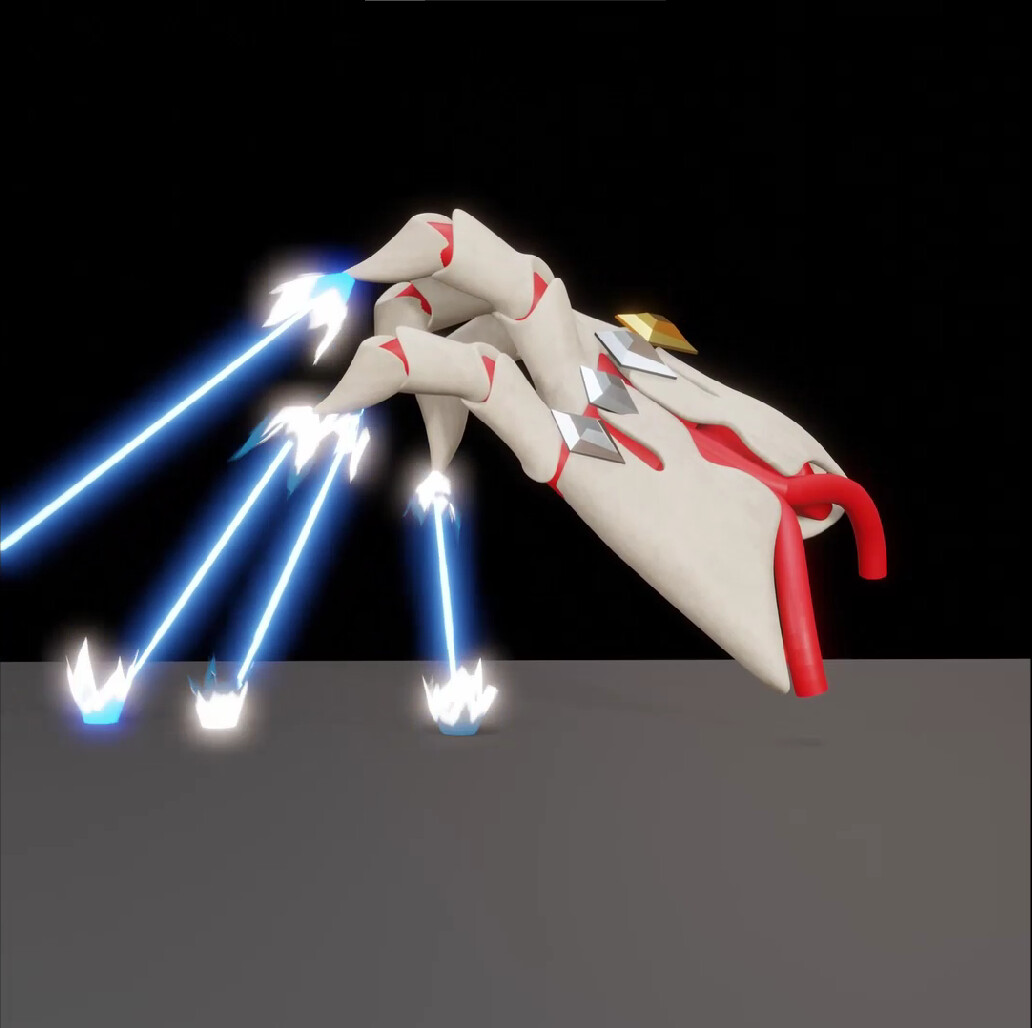 ArtStation - Renata Glasc Hand x Master Hand from Super Smash Bros