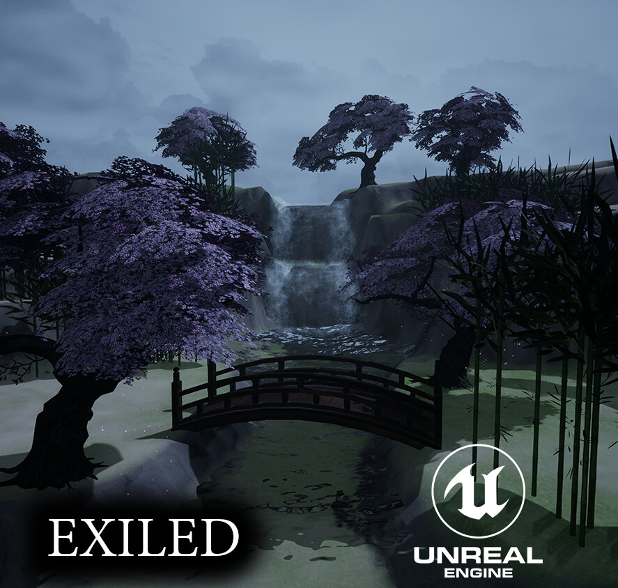 ArtStation - Exiled - UE4 - Waterfall/Water