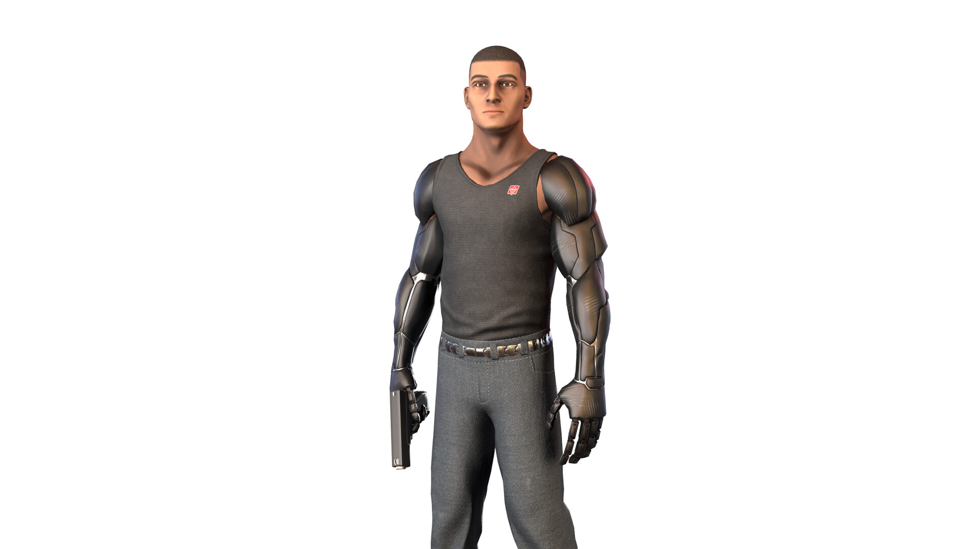 ArtStation - 3D Character Cyberpunk