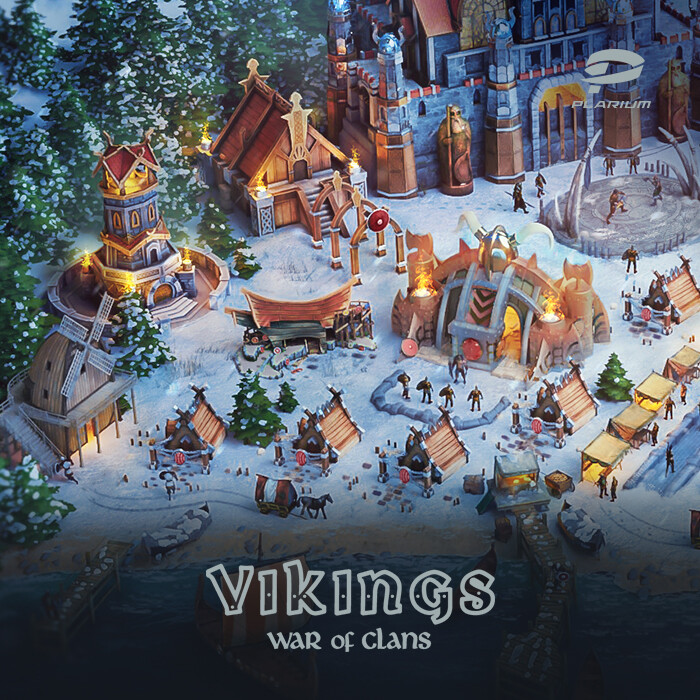 ArtStation - Viking's City