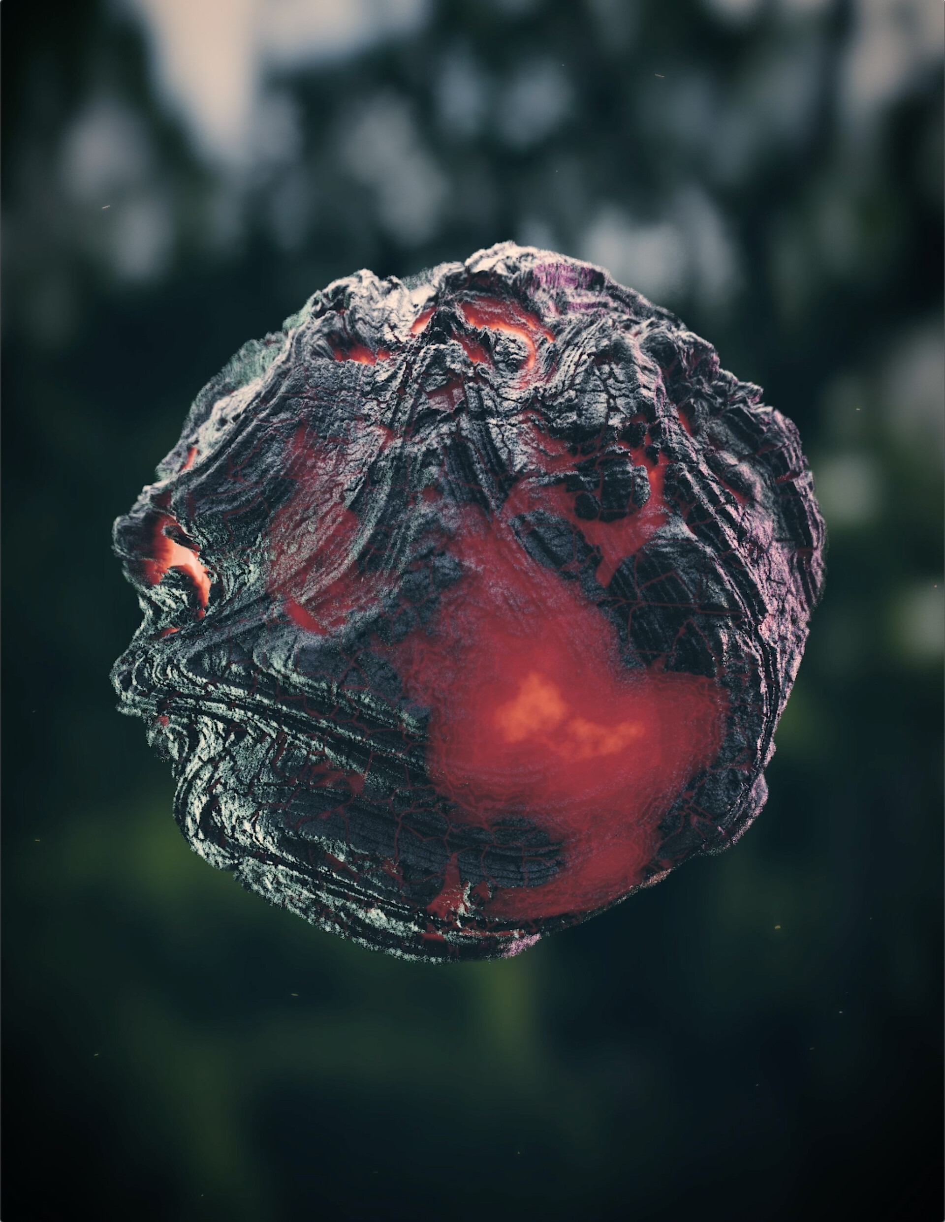 ArtStation - Procedural Animated Lava Shader