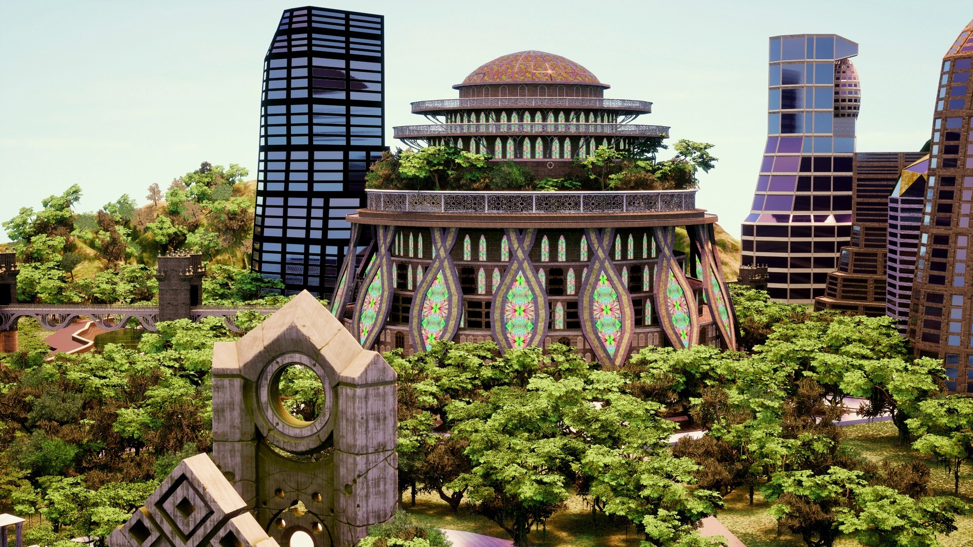 ArtStation - Wakanda Concept Art Inspired Environment