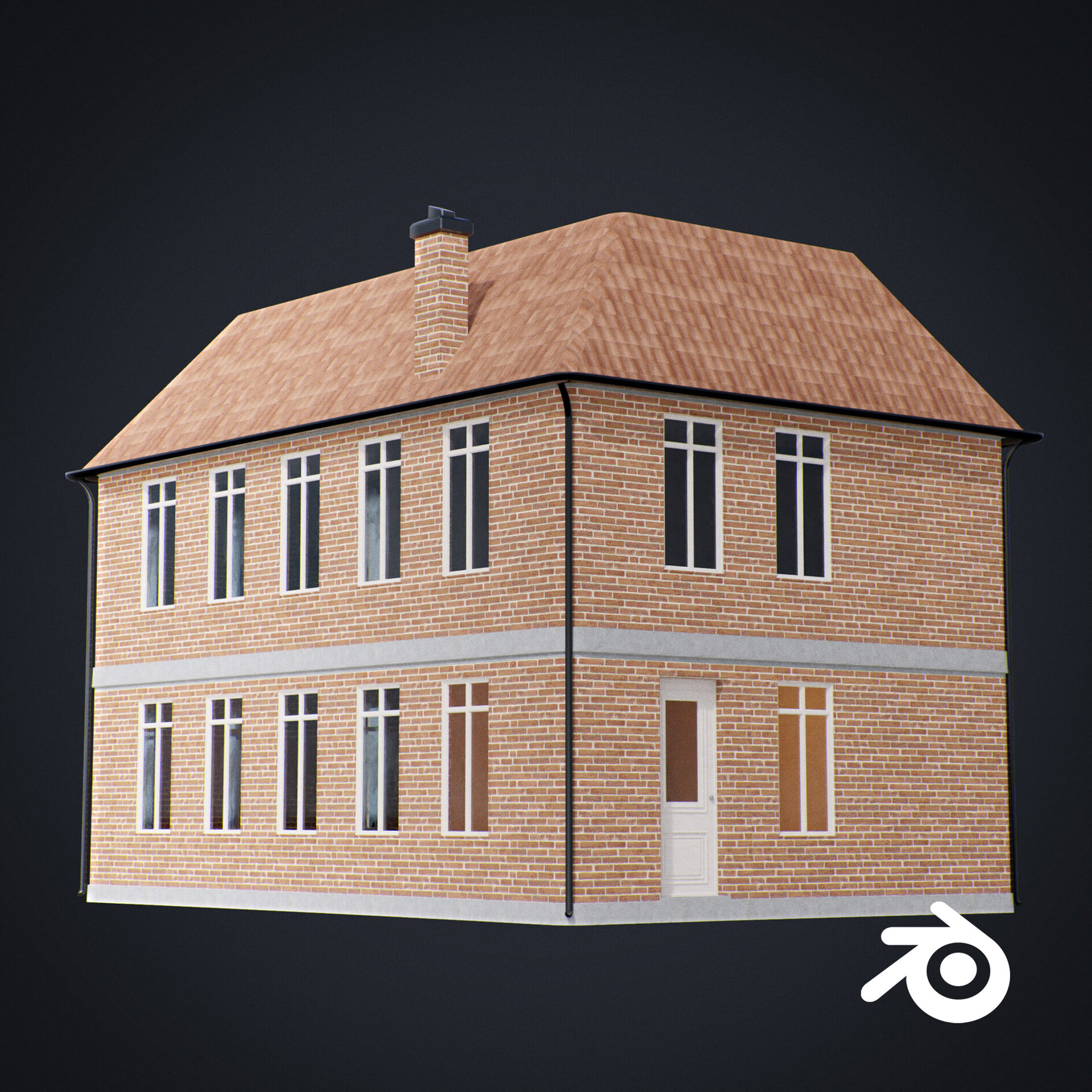 ArtStation - "Modular House" Practice in Blender