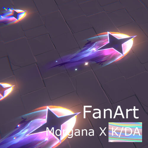 ArtStation - VFX_Morgana X K/DA