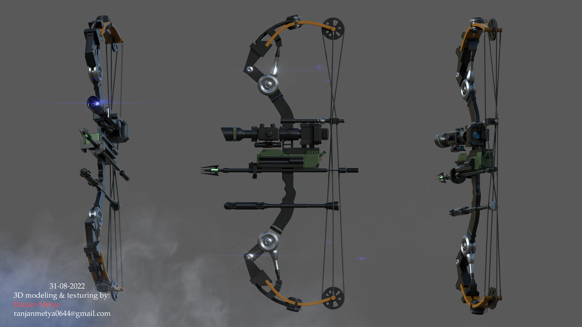 ArtStation - Sci-fi Bow