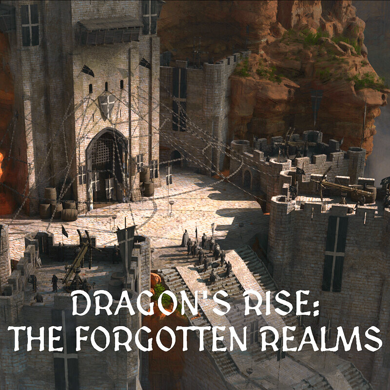 ArtStation - Dragon's Rise: The Forgotten Realms - Keyframe Design