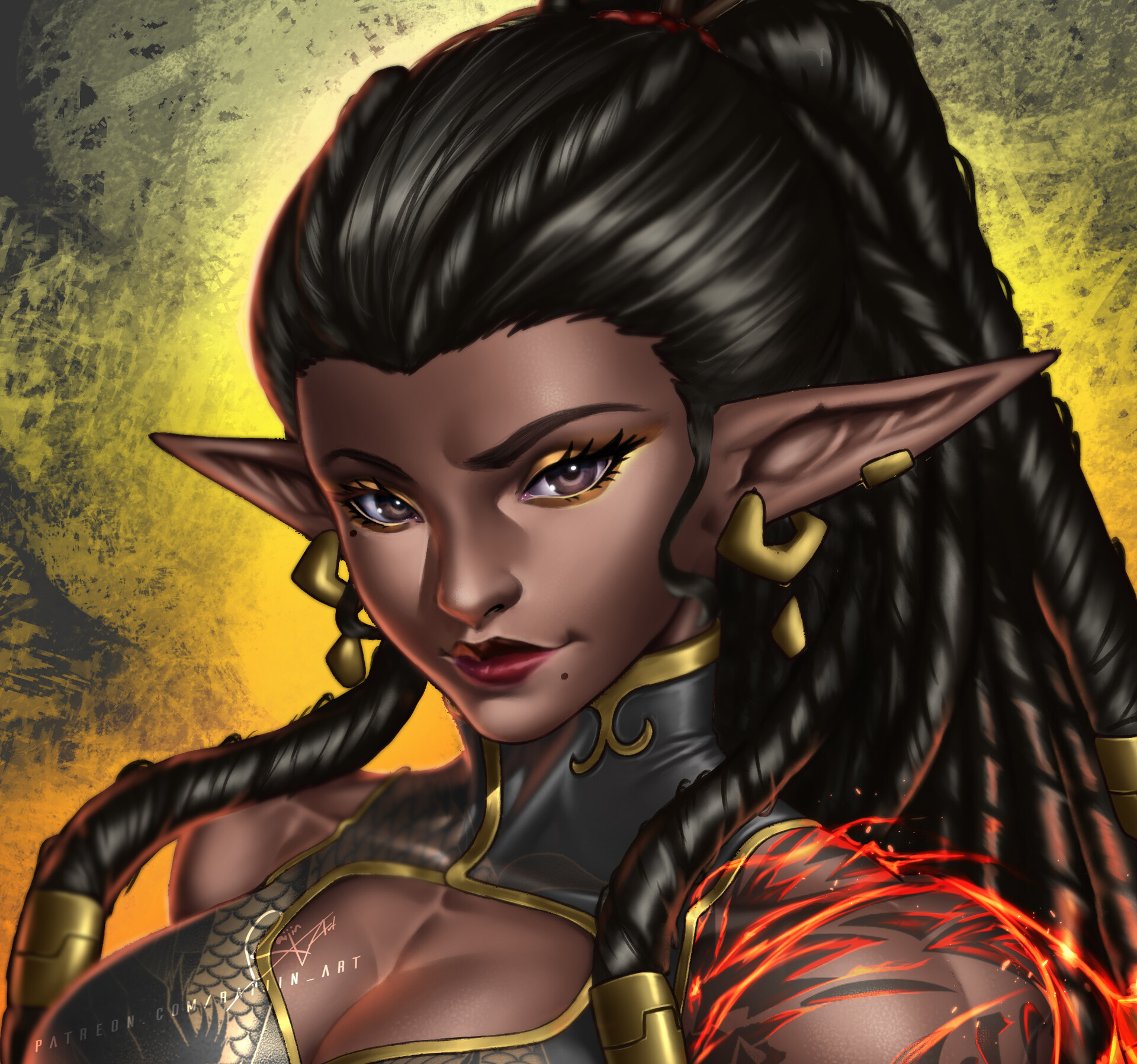 Raijin Art - Dark Elf Martial Art Grand Master