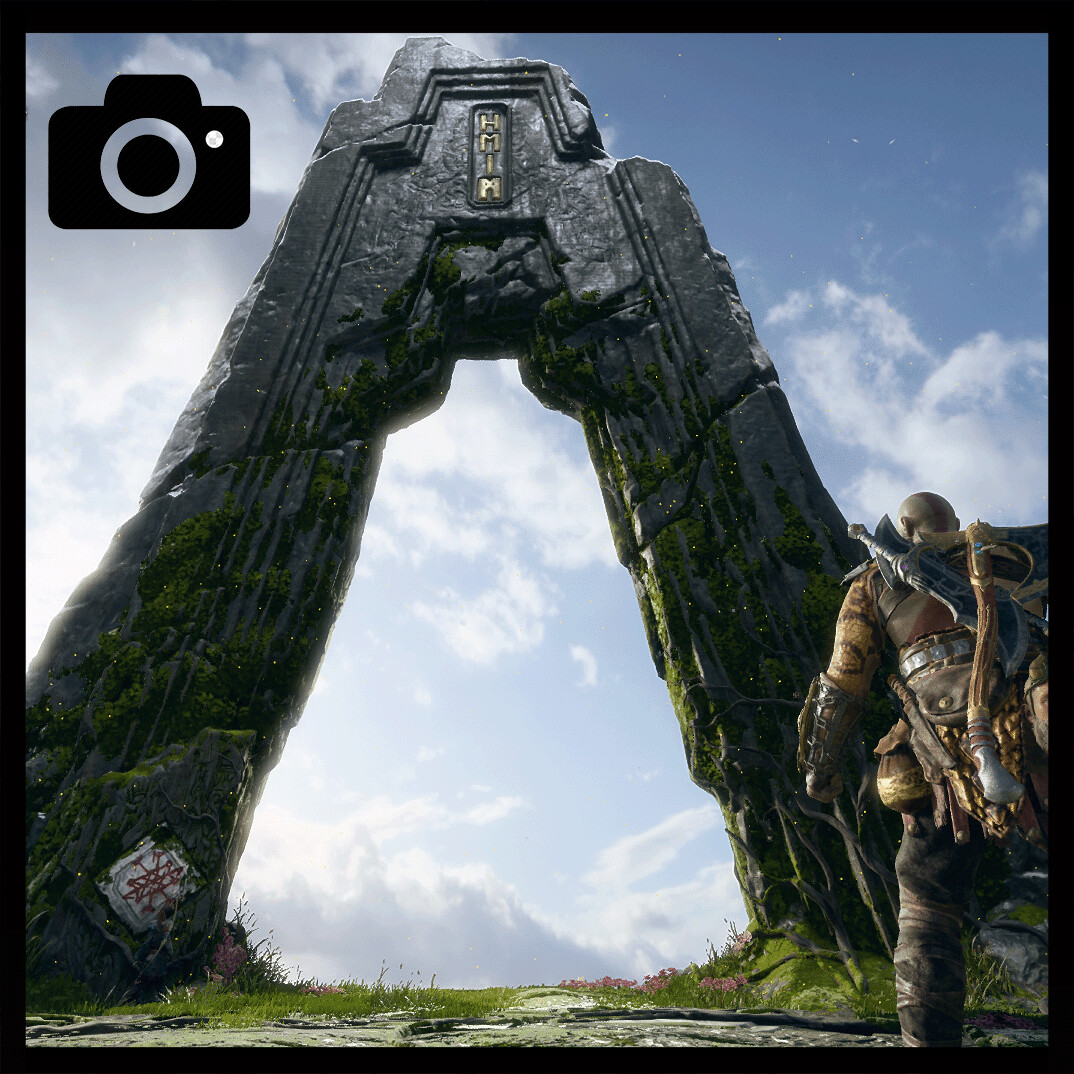 Stephen Turner Art - God of War - Game Capture