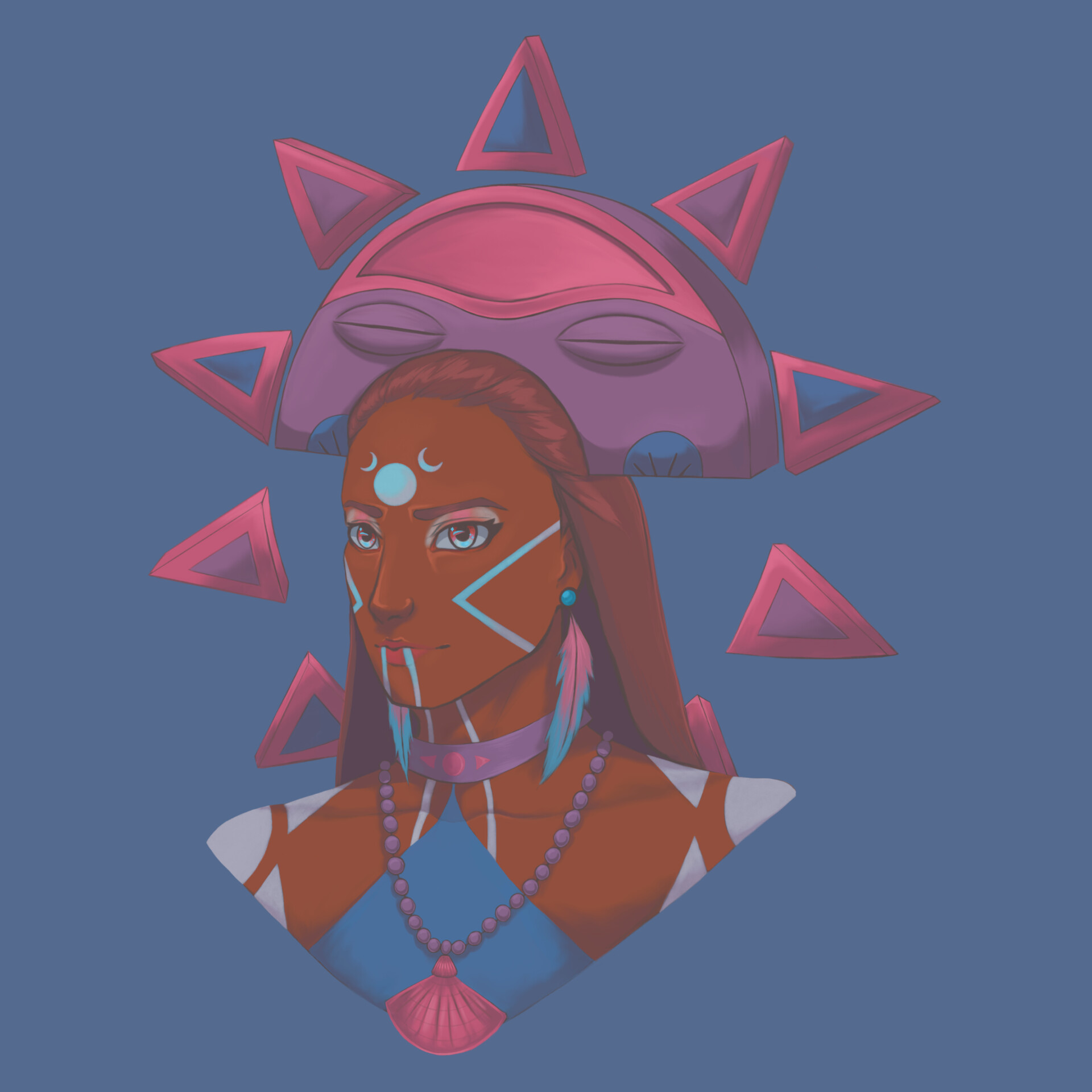 ArtStation - Taino Moon Goddess