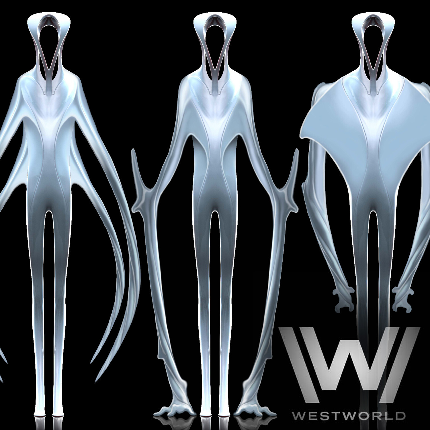 ArtStation - Westworld - Season 4 - New Evolved Drone - Arm Option 03