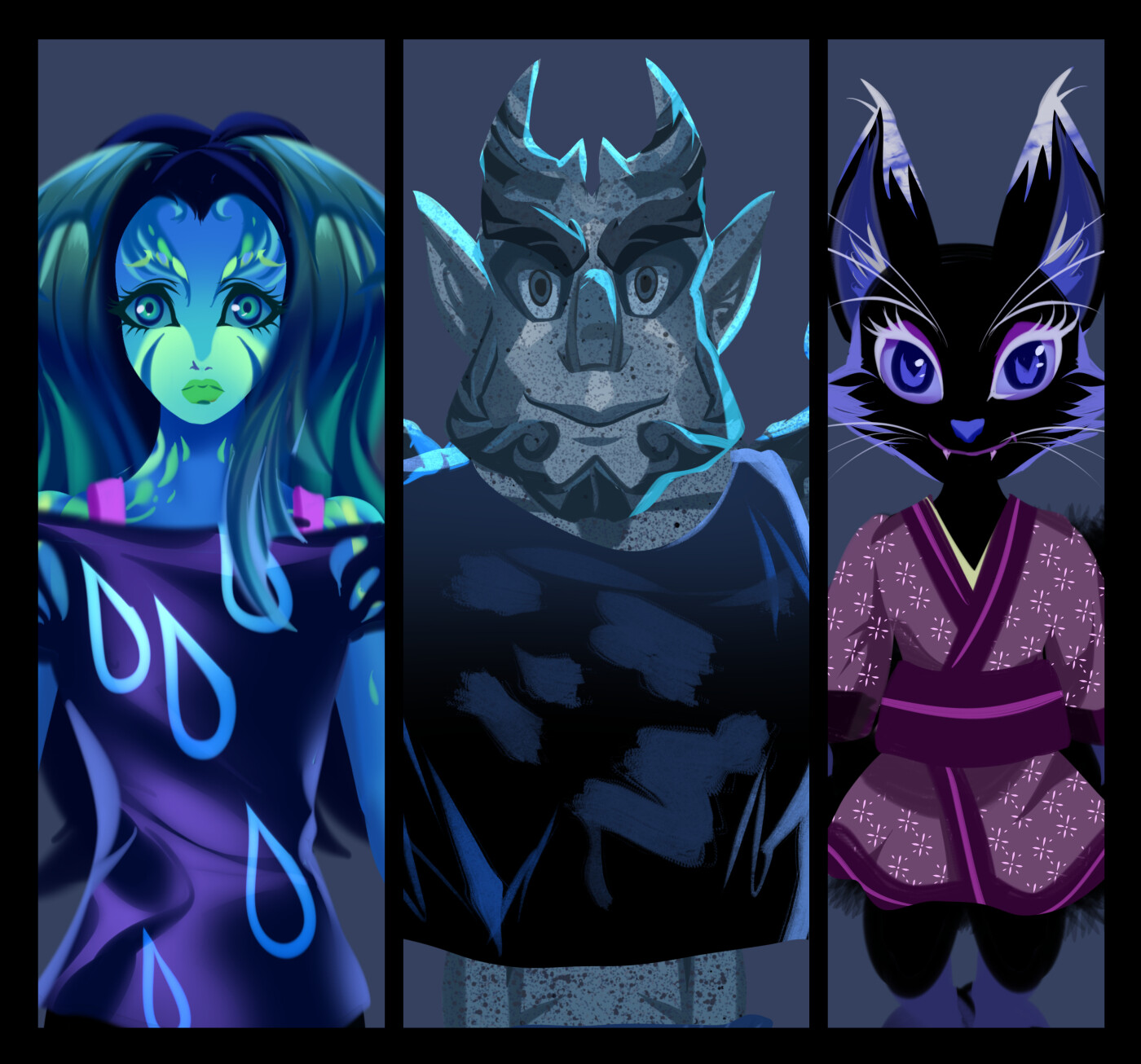 ArtStation - Vampire Magicka- Character Designs