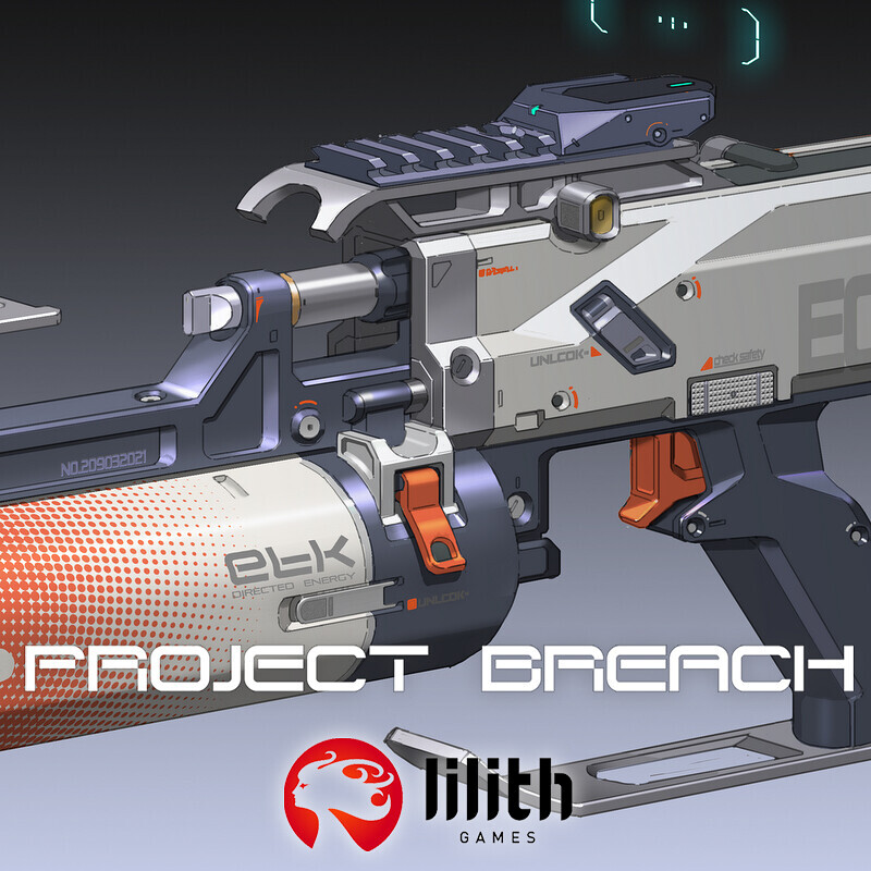 ArtStation - 'Hammer'-Lasergun