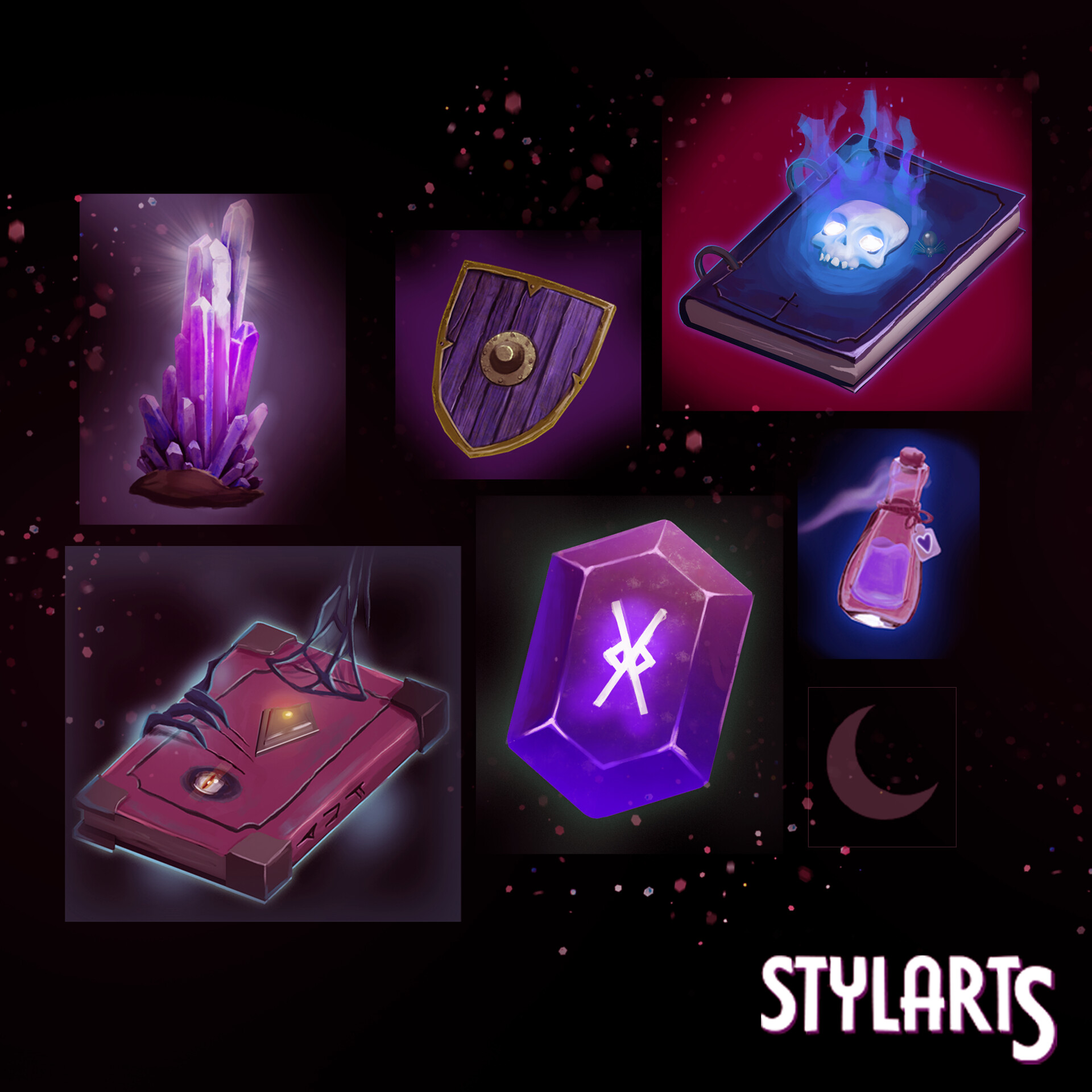 ArtStation - Fantasy RPG Icons