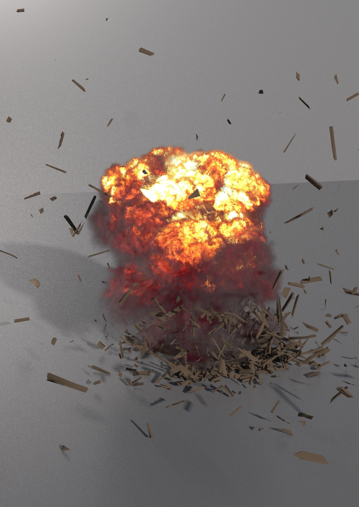 ArtStation - "Boom" Houdini VFX