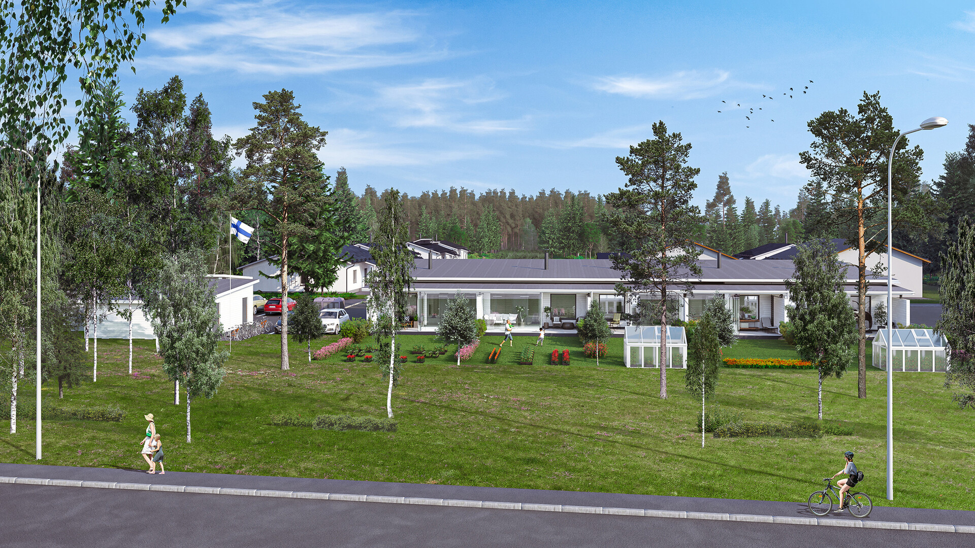 ArtStation - Nordic housing visualization