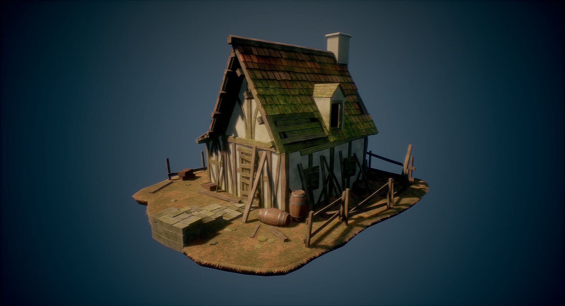 ArtStation - Medieval house