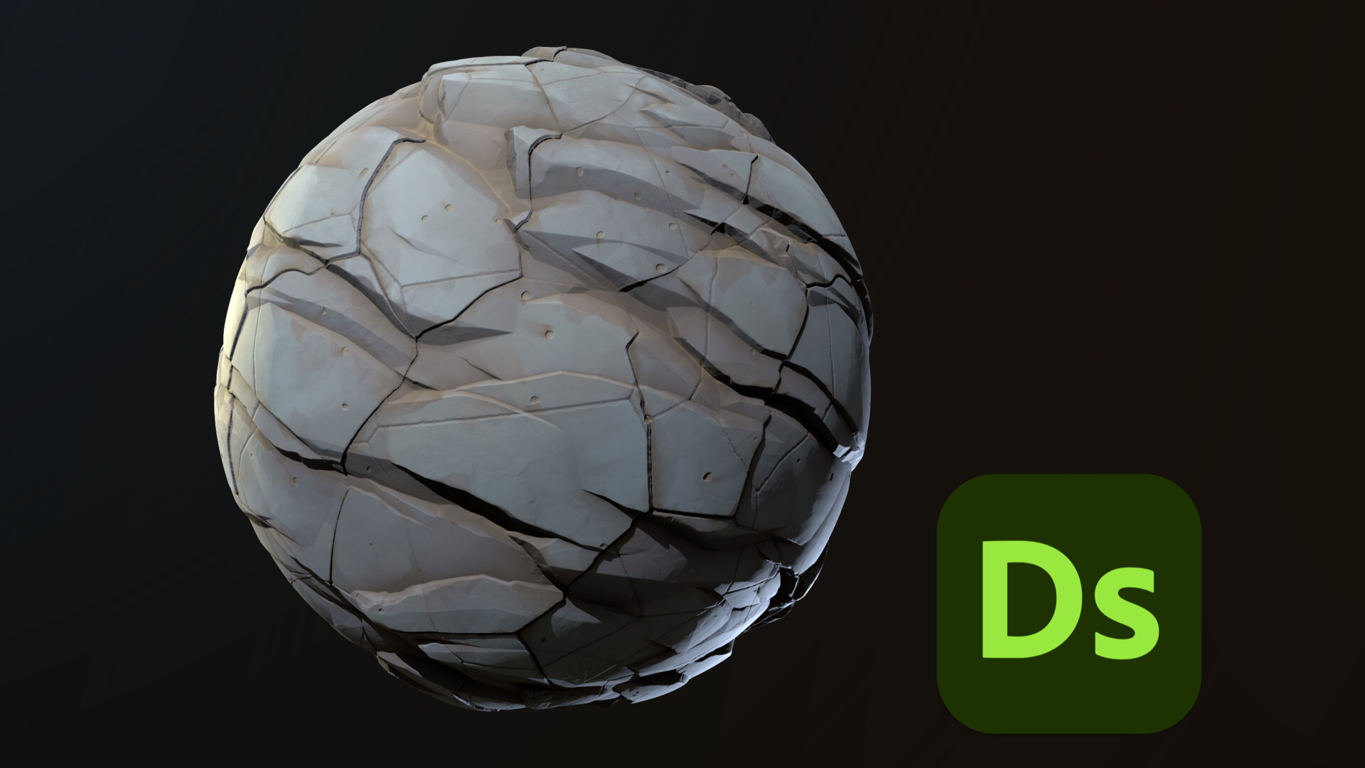 ArtStation - Stylized Rock-Substance 3D Designer