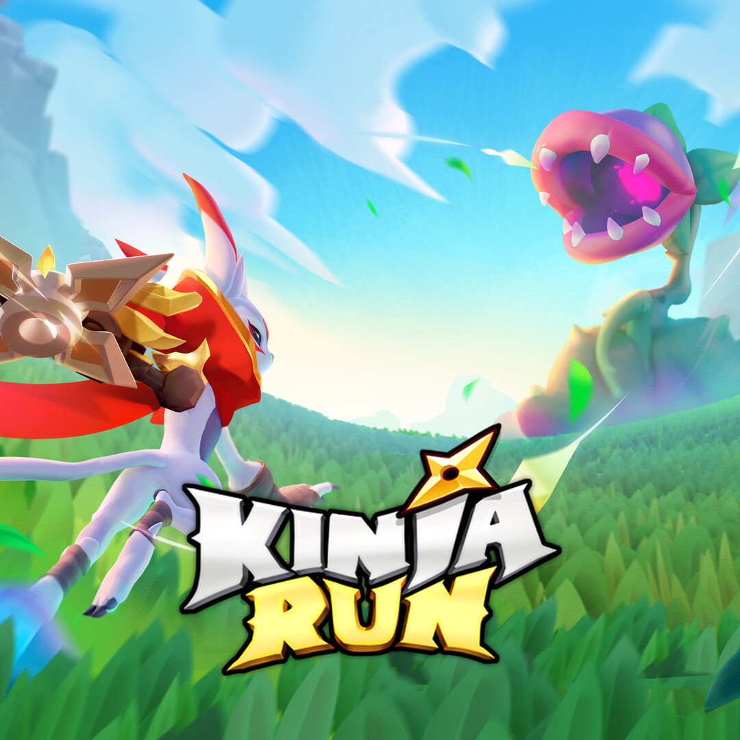ArtStation - KINJA RUN - Loading Screen