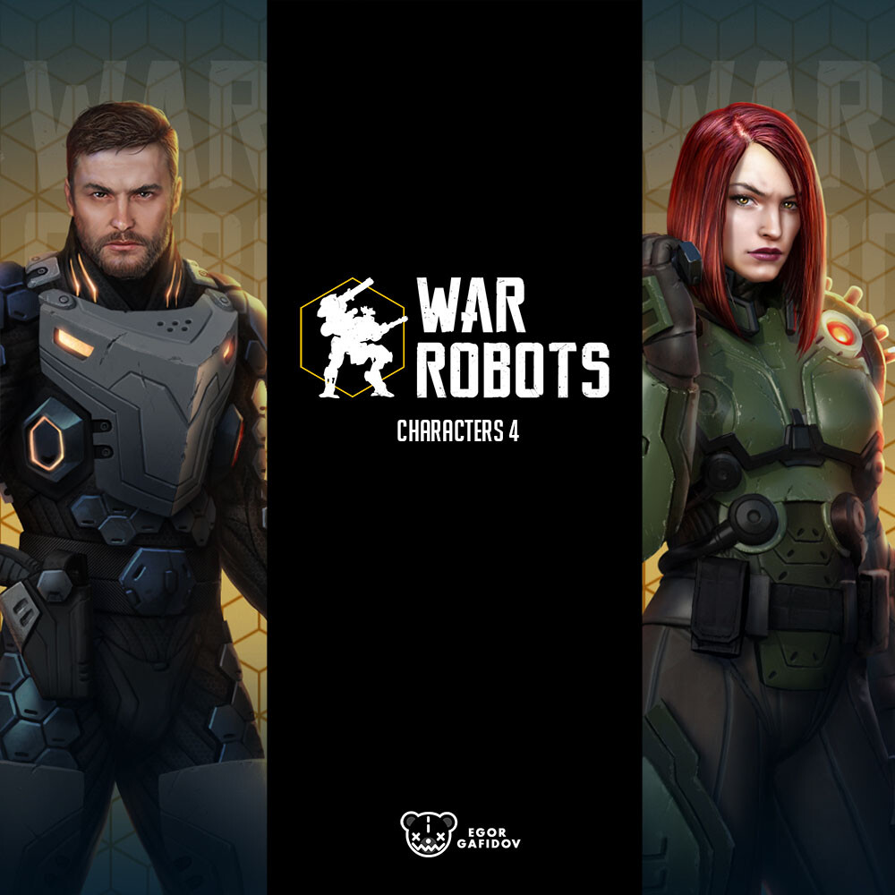 ArtStation - War Robots: Pilots 4