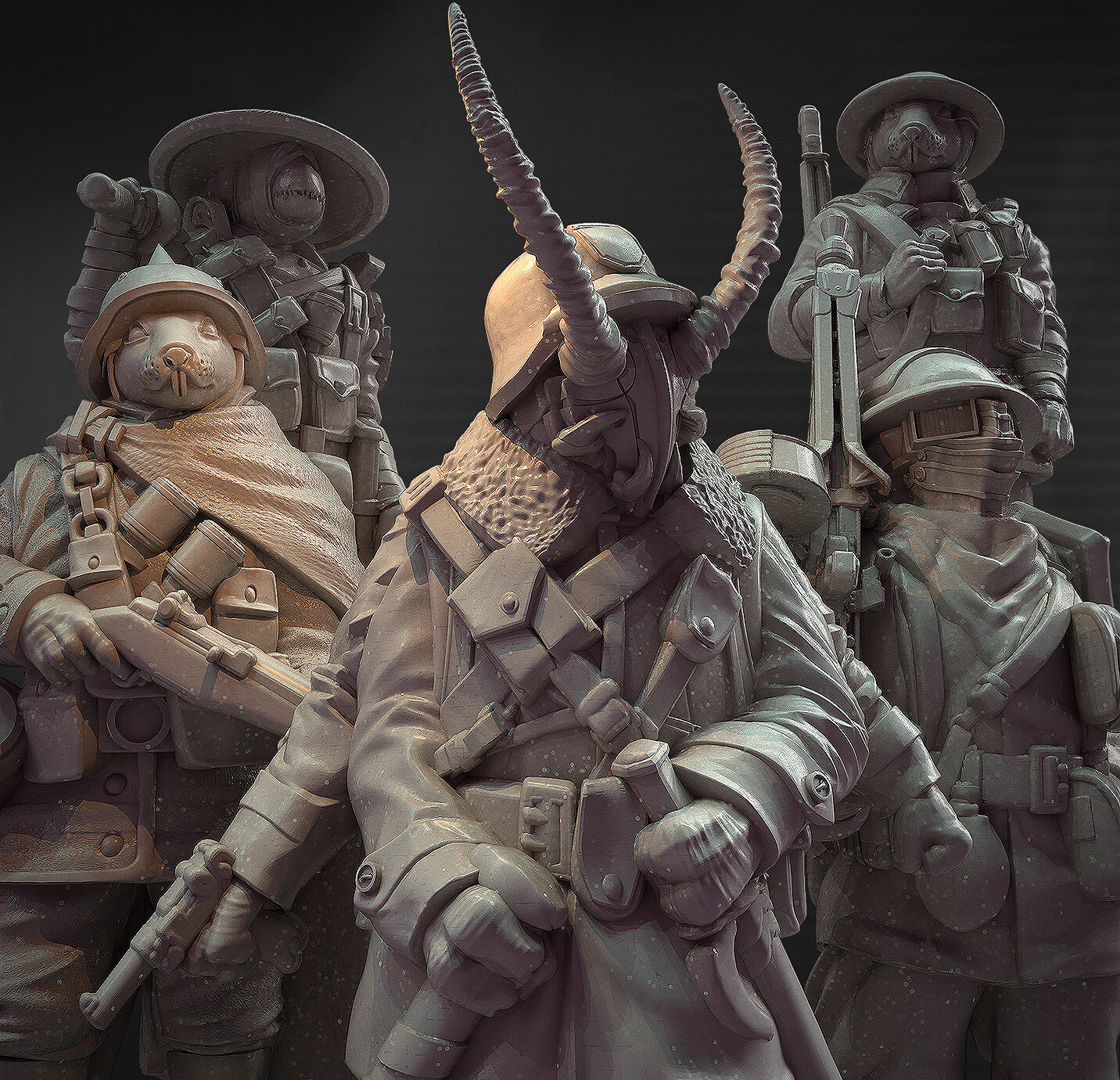 ArtStation - Ratten Reich Set