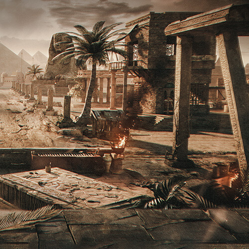 ArtStation - Ancient Egypt - 3D Render