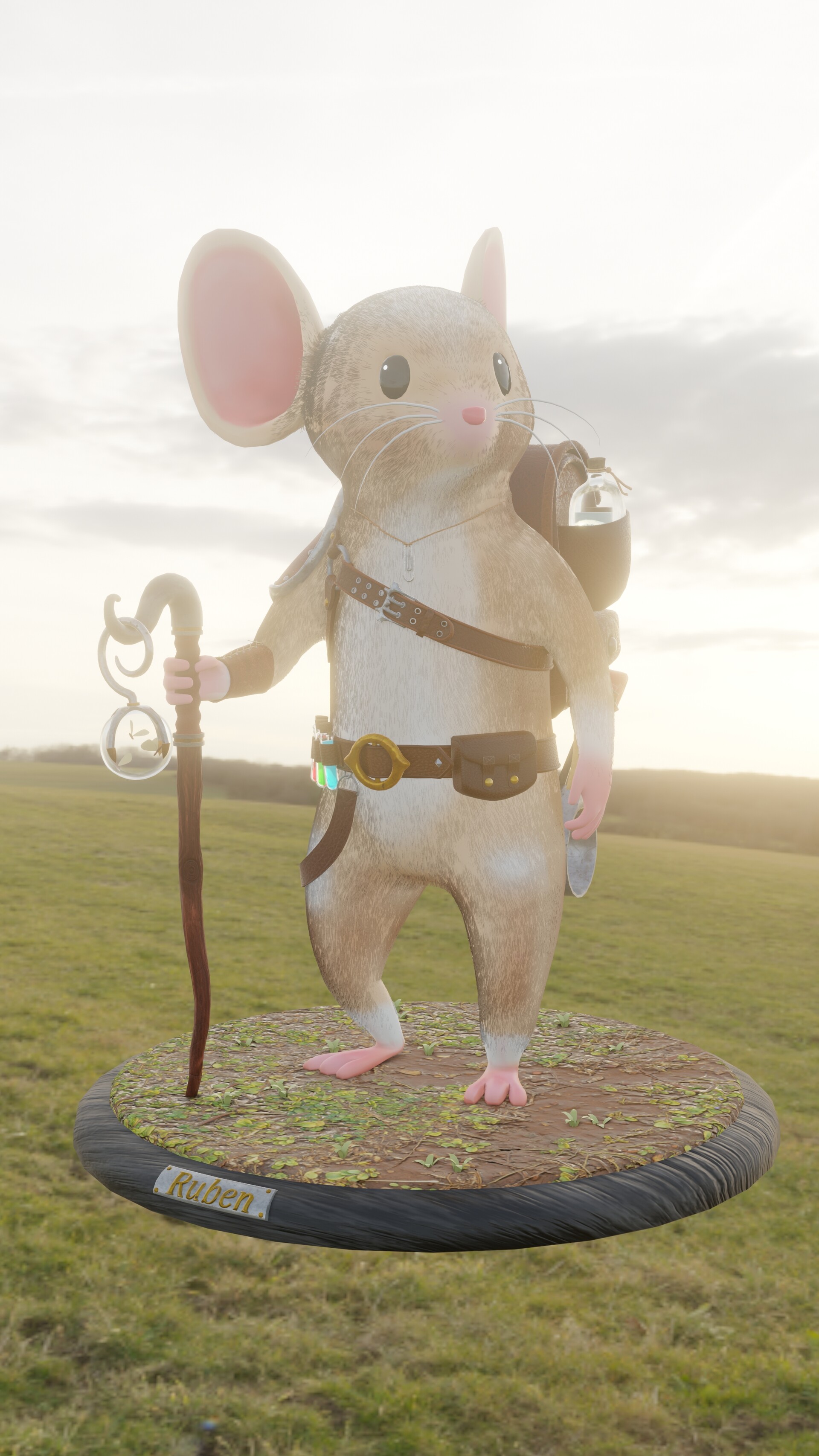 ArtStation - Mouse Adventurer Ruben