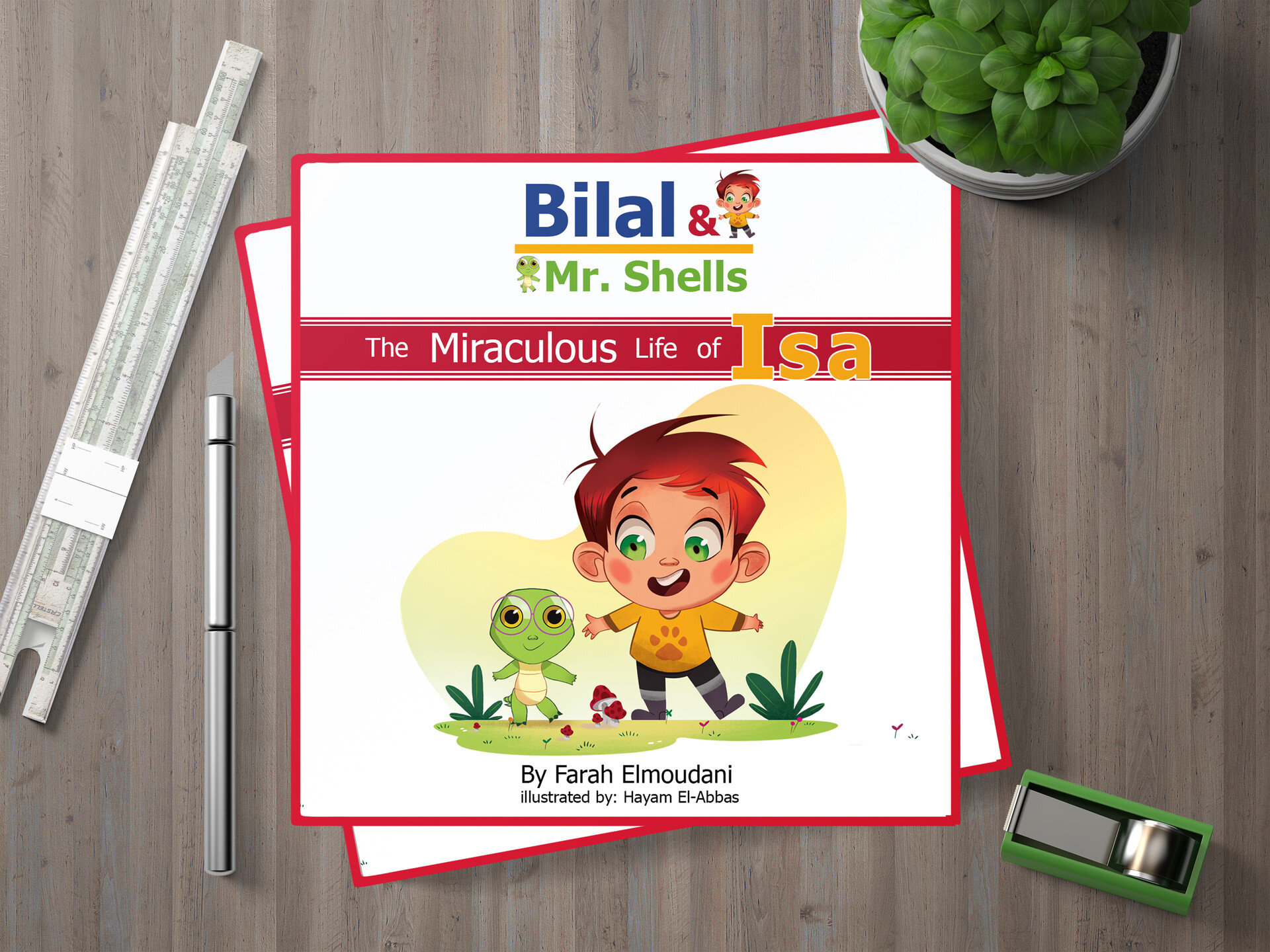 Hayam El-Abbas - Bilal & Mr. Shells | Picture Book